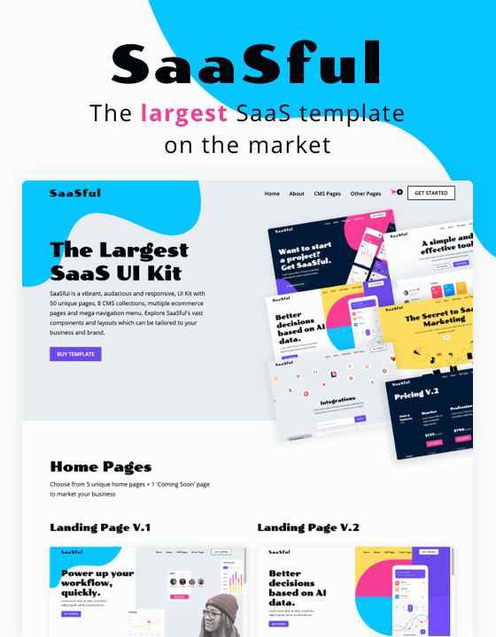 SaaSful - SaaS HTML5 Responsive Website Template